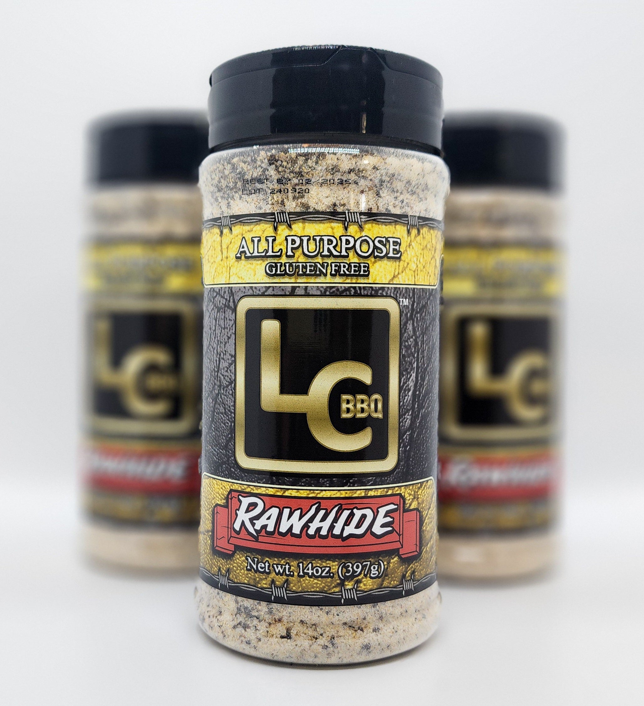 Rawhide - Competition All Purpose Rub -14oz – Bacon Brothers